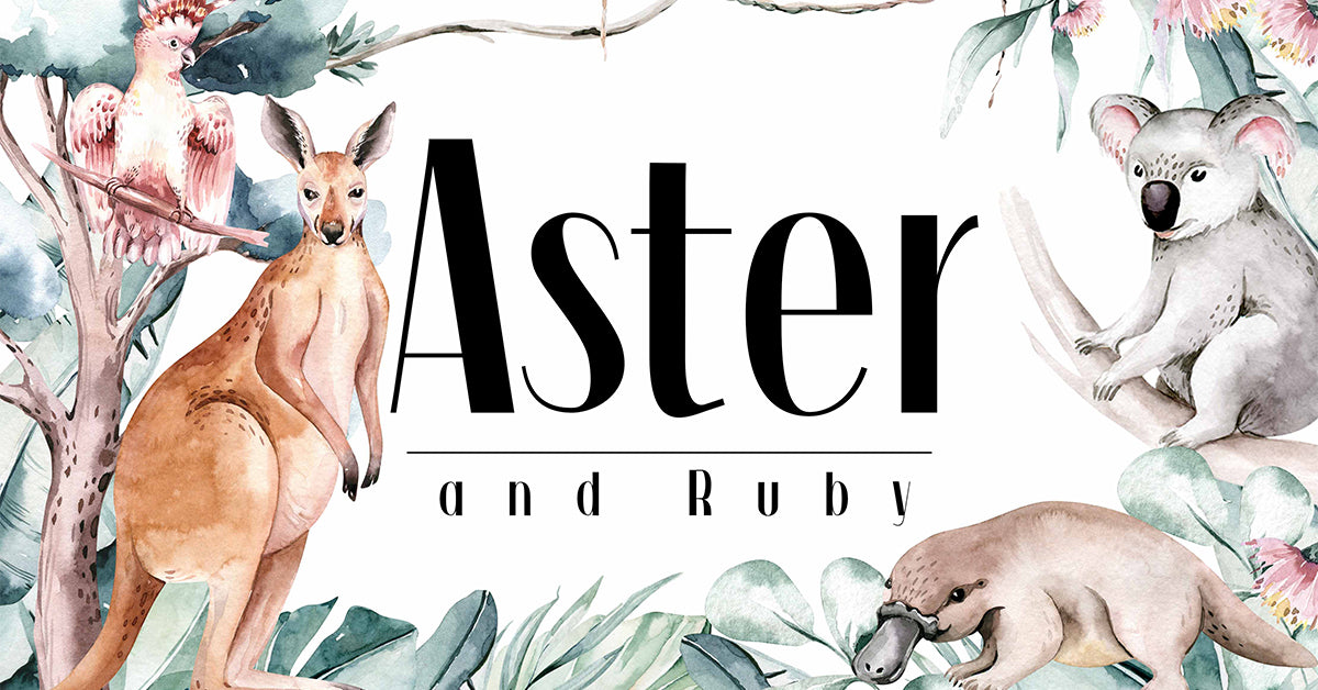 Crocodile Creek - Aster & Ruby